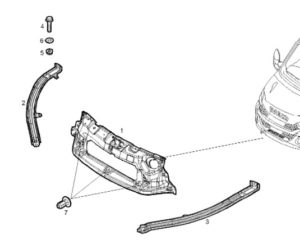 5802233494 GNIAZDO ŚRUBY PAS PRZEDNI IVECO NITONAKRĘTKA